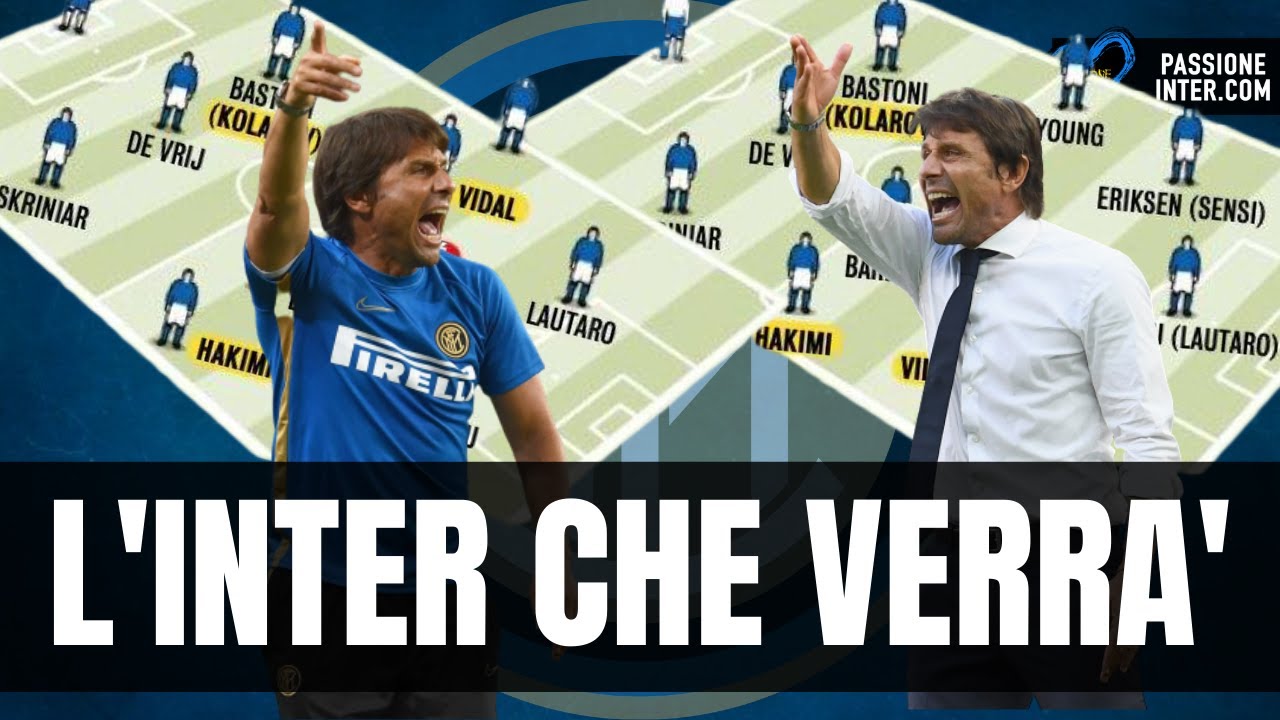 La NUOVA Inter di Conte: TRE Moduli alternativi - YouTube