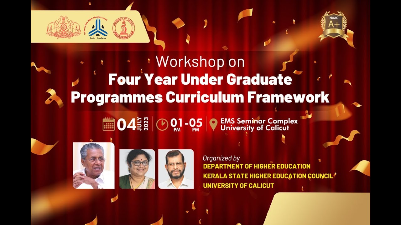 Four Year Under Graduate Programmes Curriculum Framework | University ...