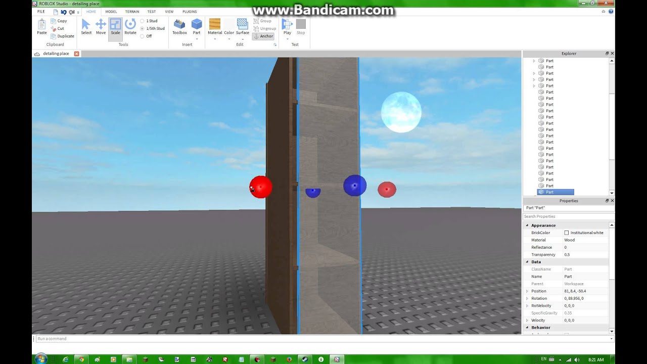 Roblox How-to - Simple Bookshelf - YouTube