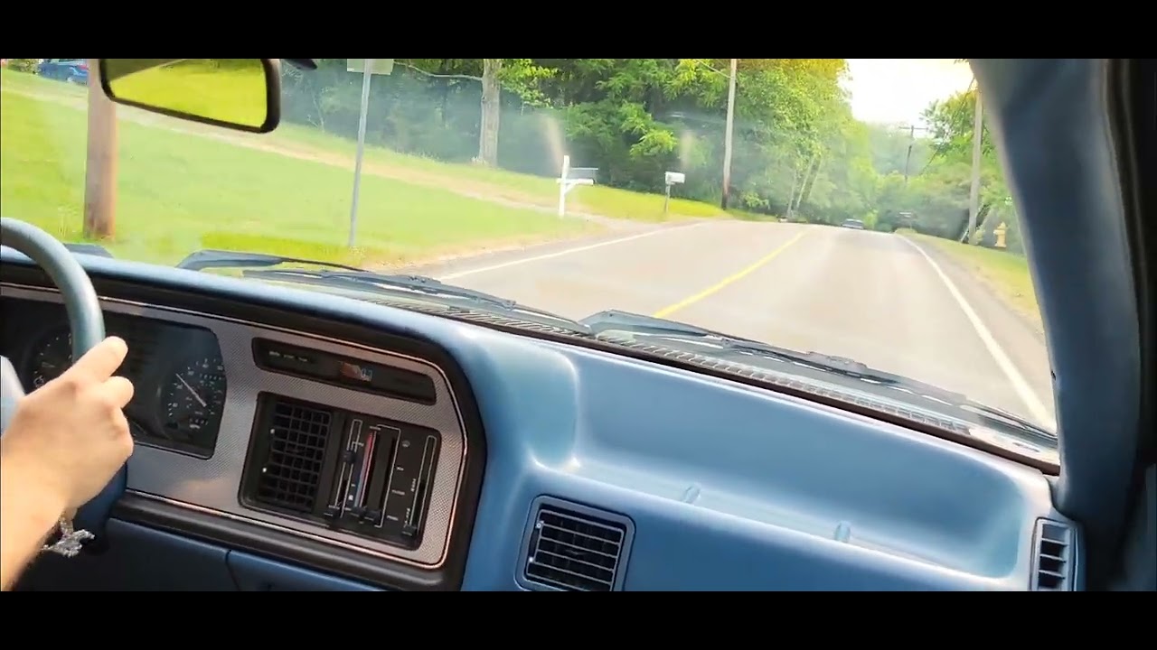 1985 Ford Tempo GL short drive - YouTube