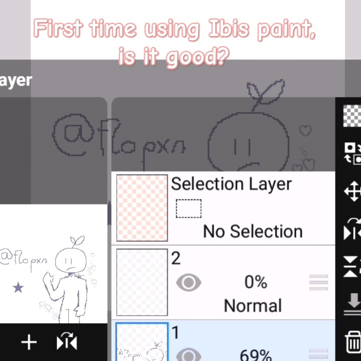 First time using ibis paint, it's so complex 😭! #art #ibispaint #artstyle #trending - YouTube