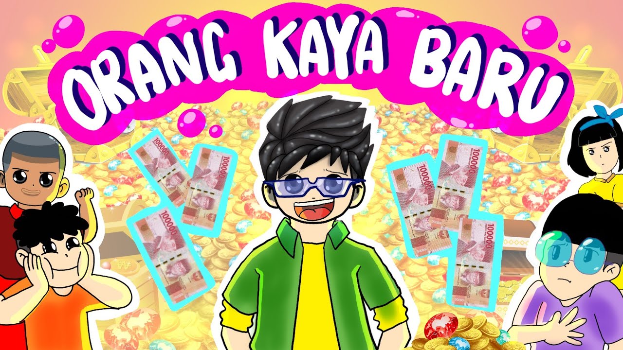 #kartunlucu KELUARGA TERMISKIN MENDADAK KAYA RAYA 😅 Visi Misi FOYA FOYA ...