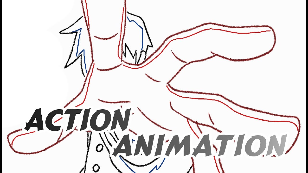 [ANIMATED] Action Mob Psycho - Frame by frame Animation (Clip Studio ...