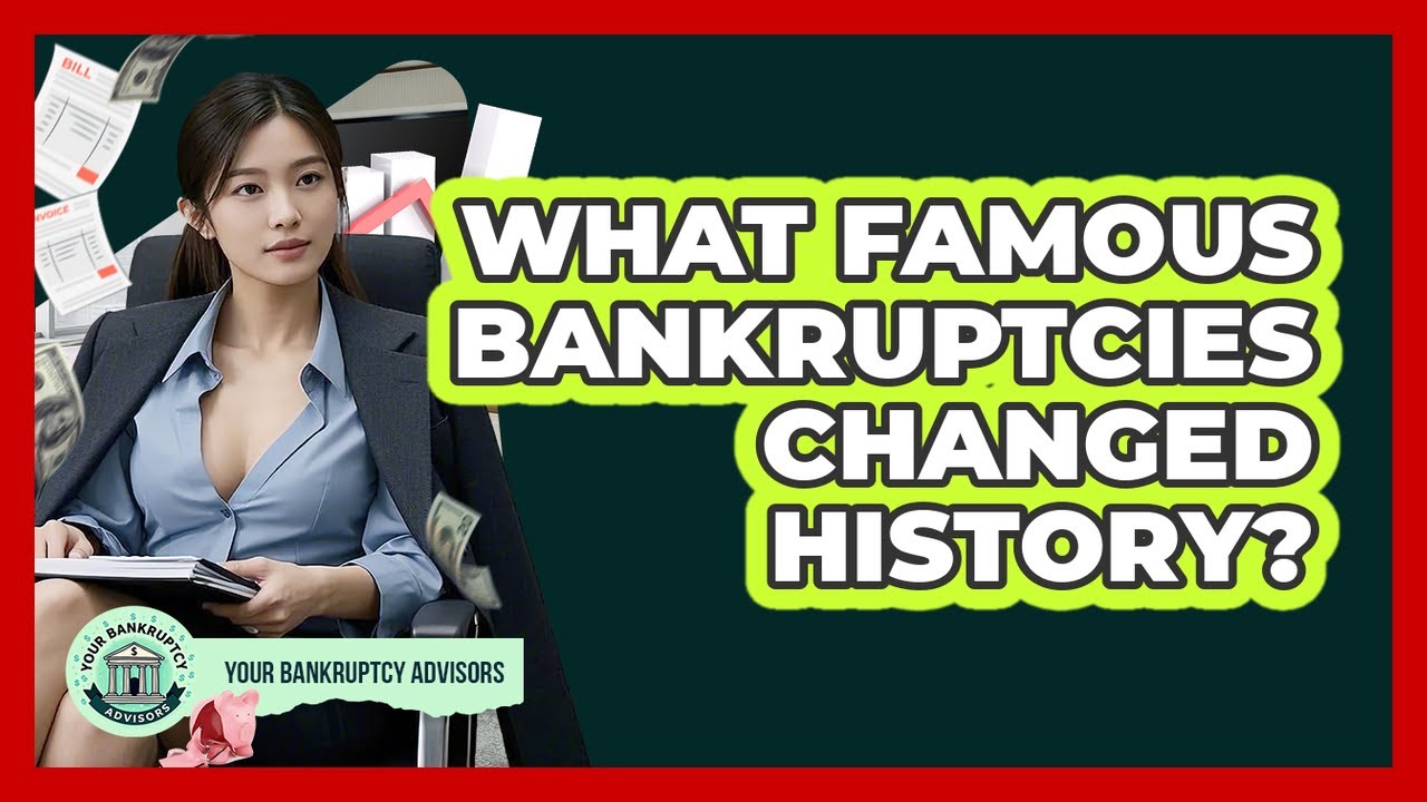 What Famous Bankruptcies Changed History? - Your Bankruptcy Advisors ...