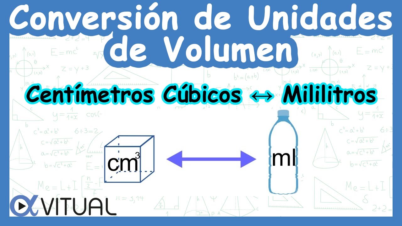 Cm Cubicos A Ml Estudiar
