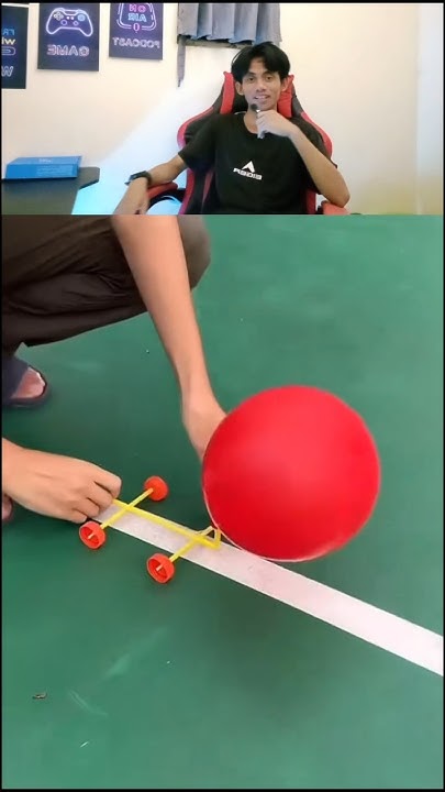 Kreatif Membuat mobil tenaga balon‼️#shorts #tutorial - YouTube