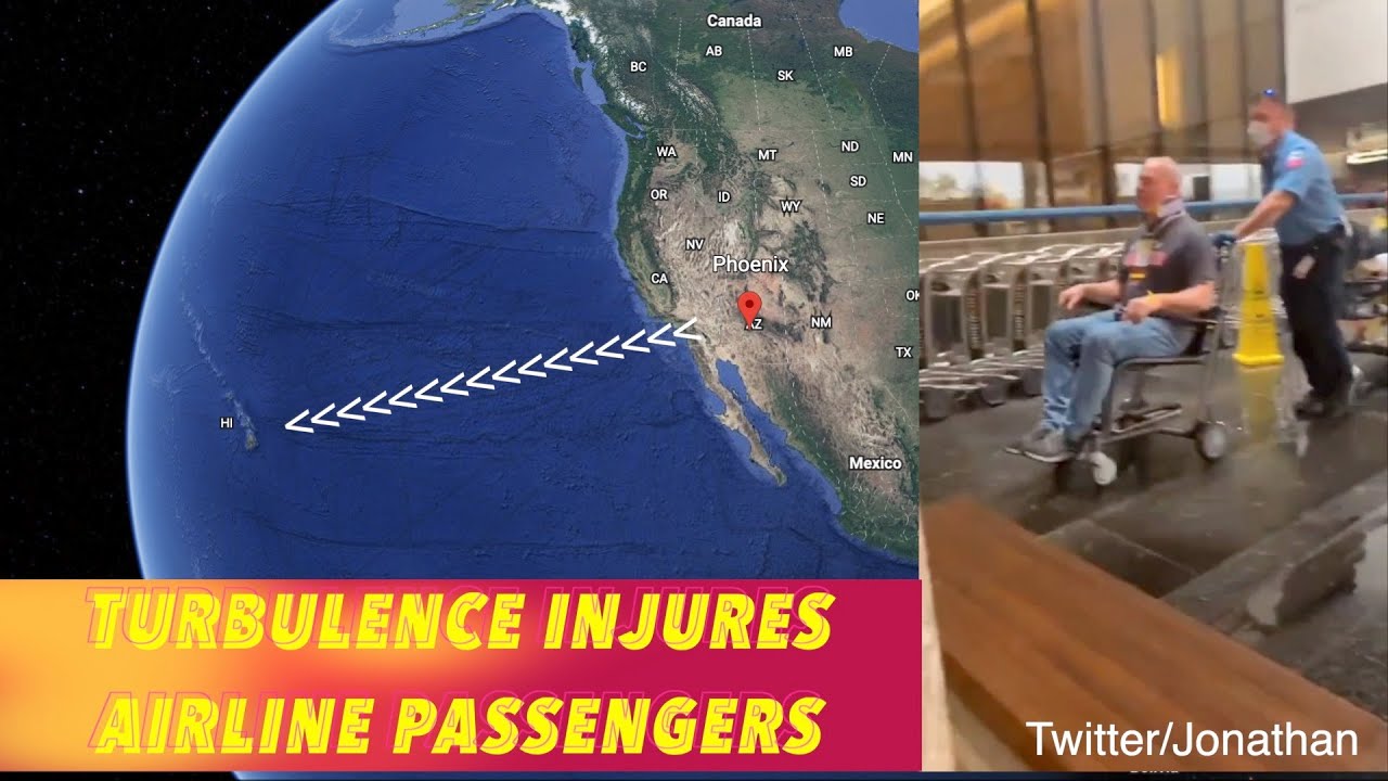 Turbulence Injures Airline Passengers - YouTube