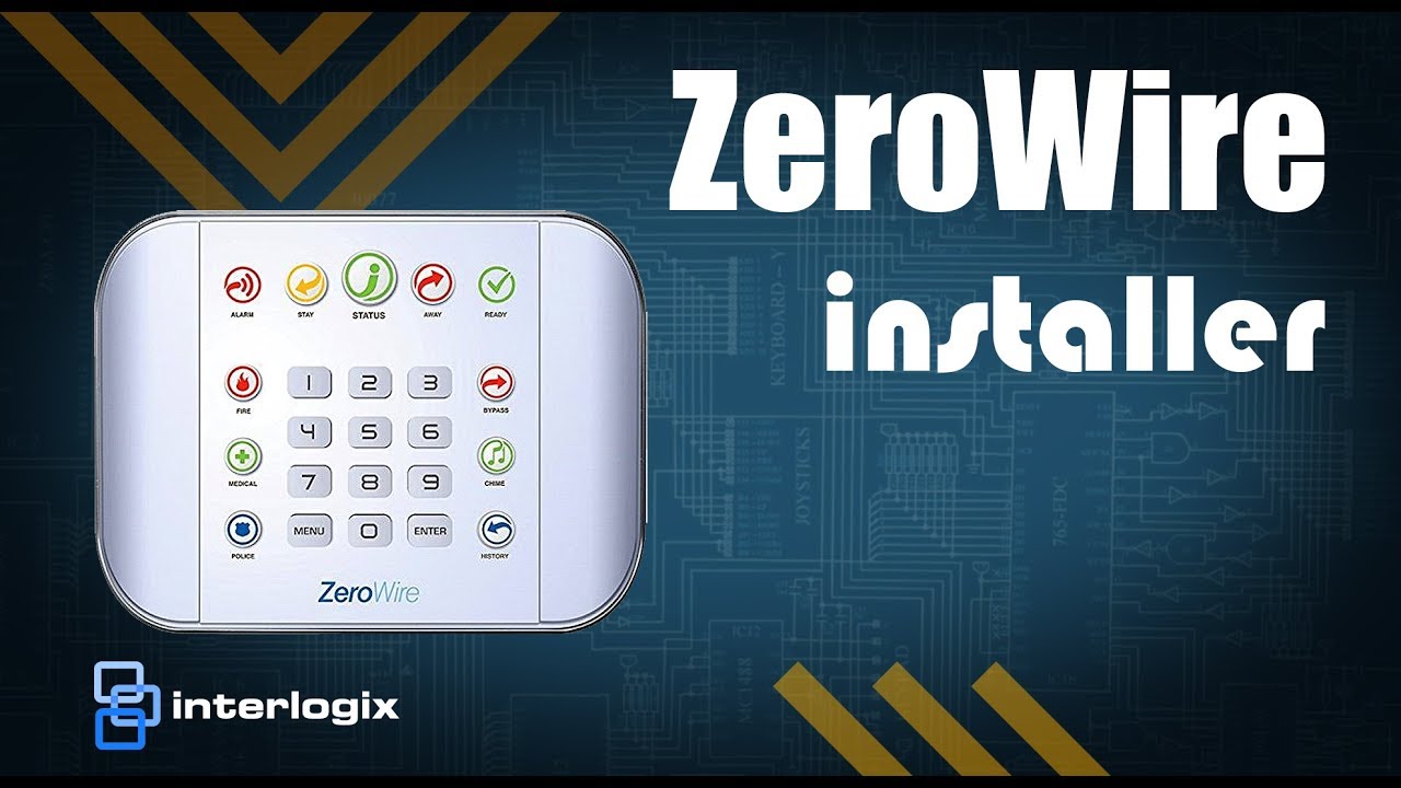 ZeroWire Installer - 02 Add Zone1 - YouTube