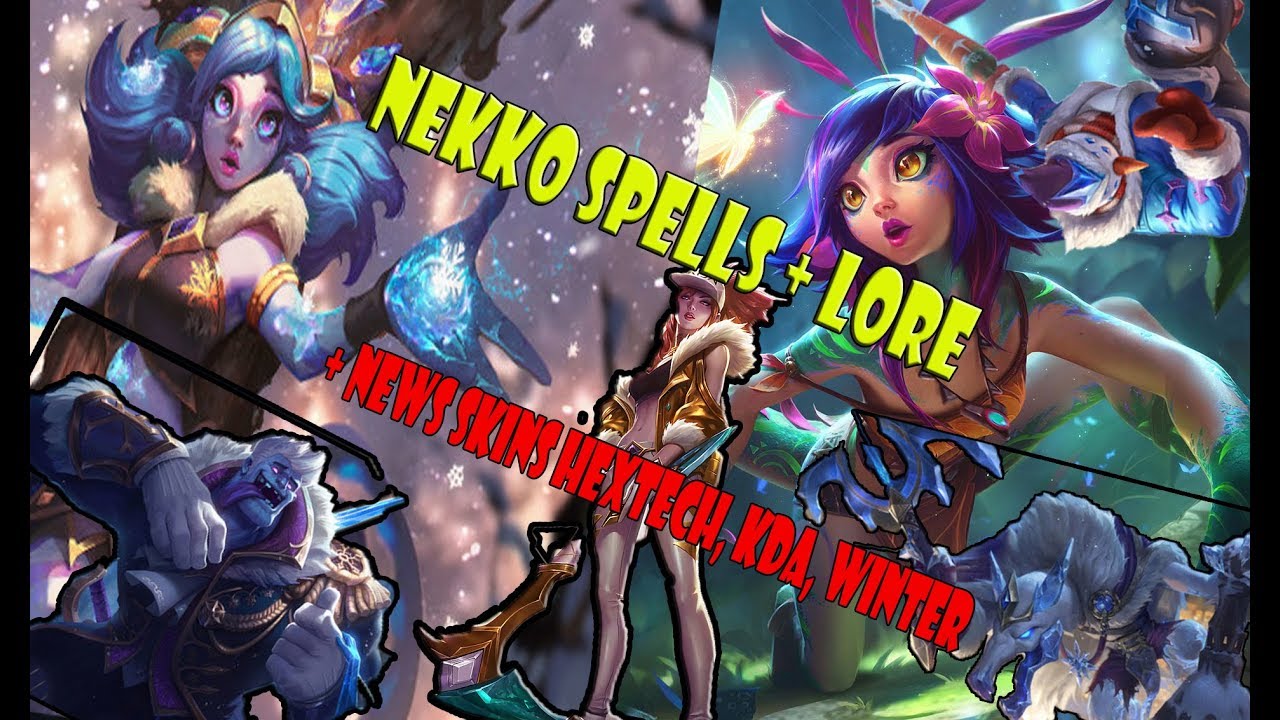 NEEKO : son histoire, SKINS/NOEL, MUNDO TUÉ PAR TWITCH ? MASTER YI WTF ...
