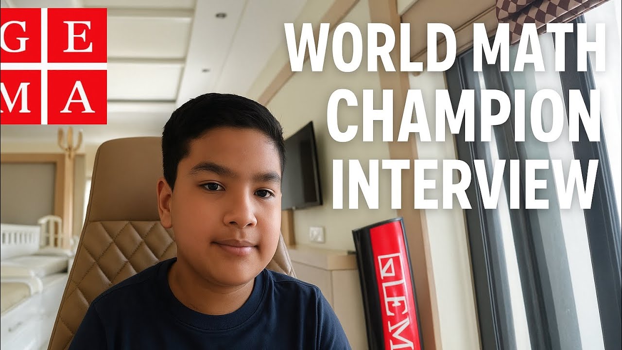 World Math Champion interview |#WorldMathChampionship #MathGenius # ...