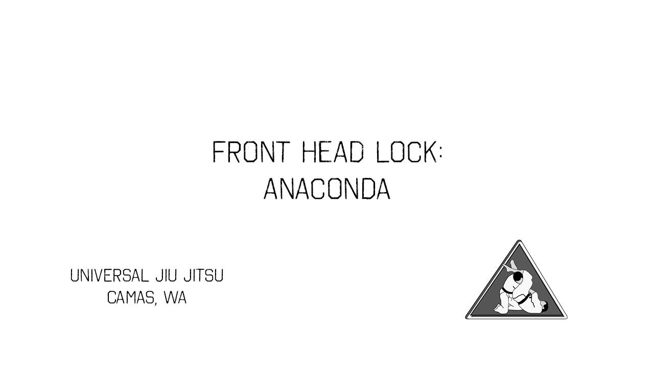 Front Head Lock Anaconda - Short - YouTube