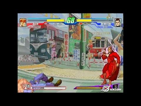 Capcom Fighting Evolution PlayStation 2 Gameplay - Alex - YouTube