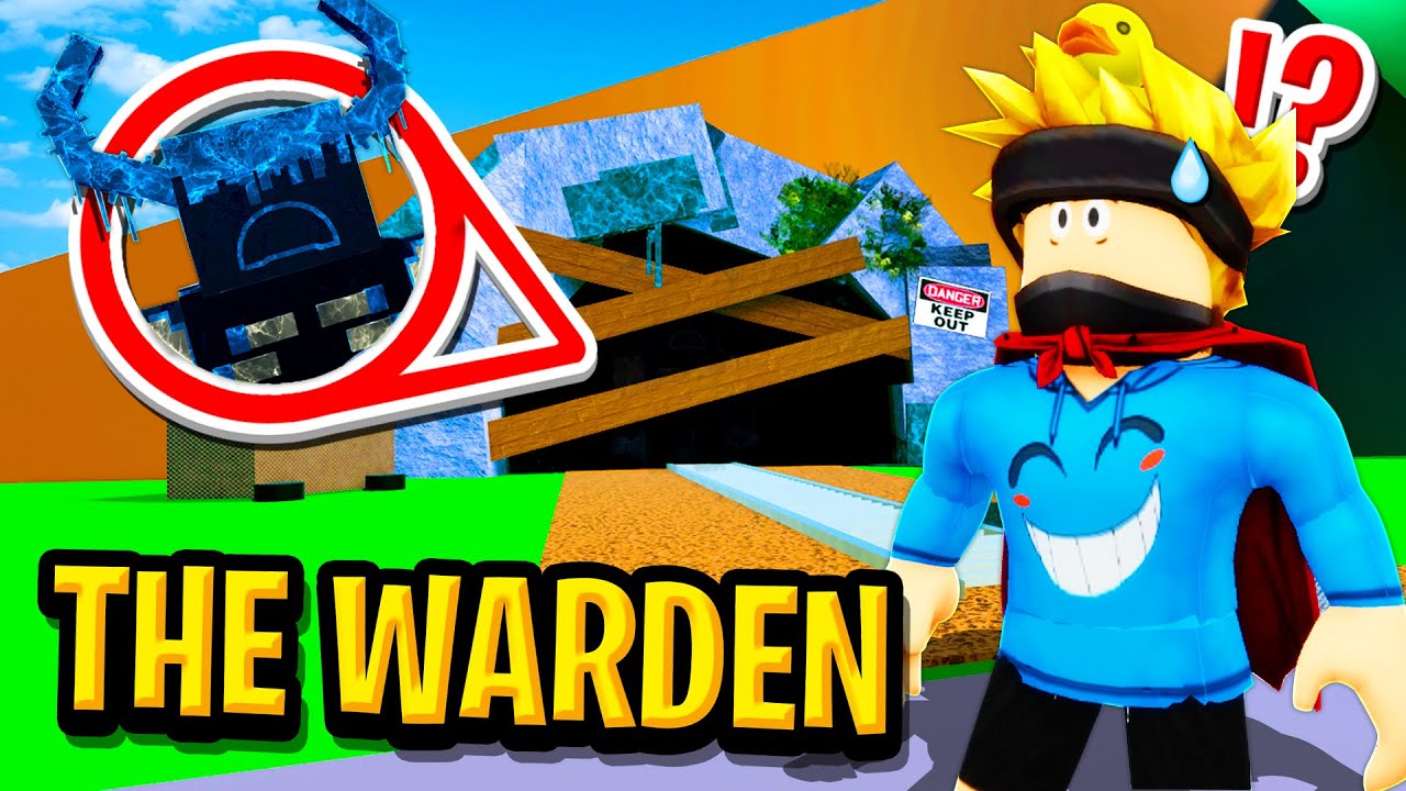 We Found THE WARDEN from MINECRAFT in Roblox BROOKHAVEN RP!! - YouTube