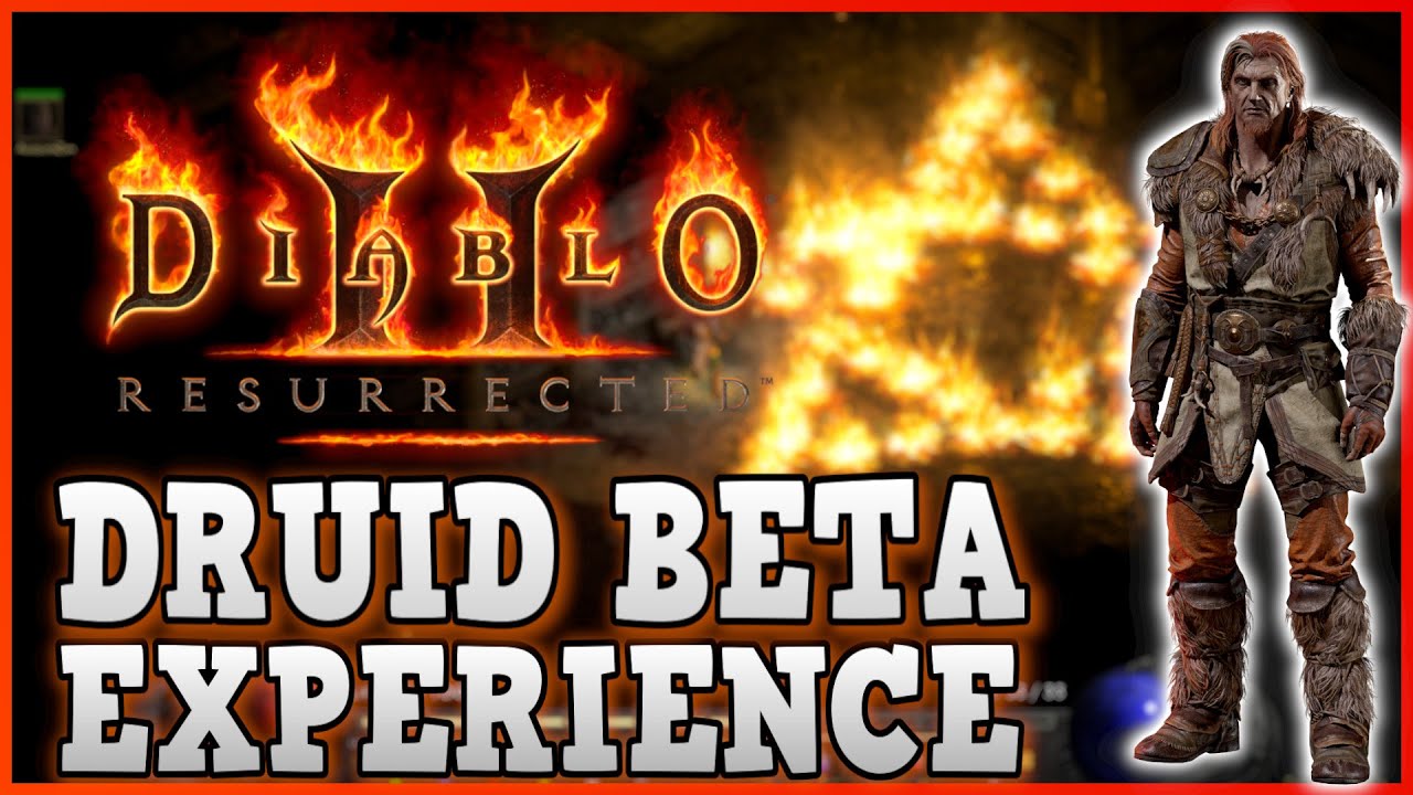 Diablo 2 Resurrected Druid Beta Review - YouTube
