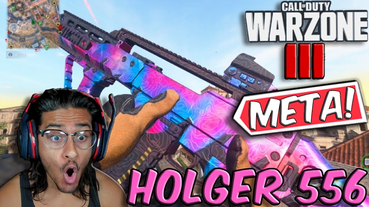 USING The NEW BUFFED HOLGER 556 In WARZONE! (NEW META?) - YouTube