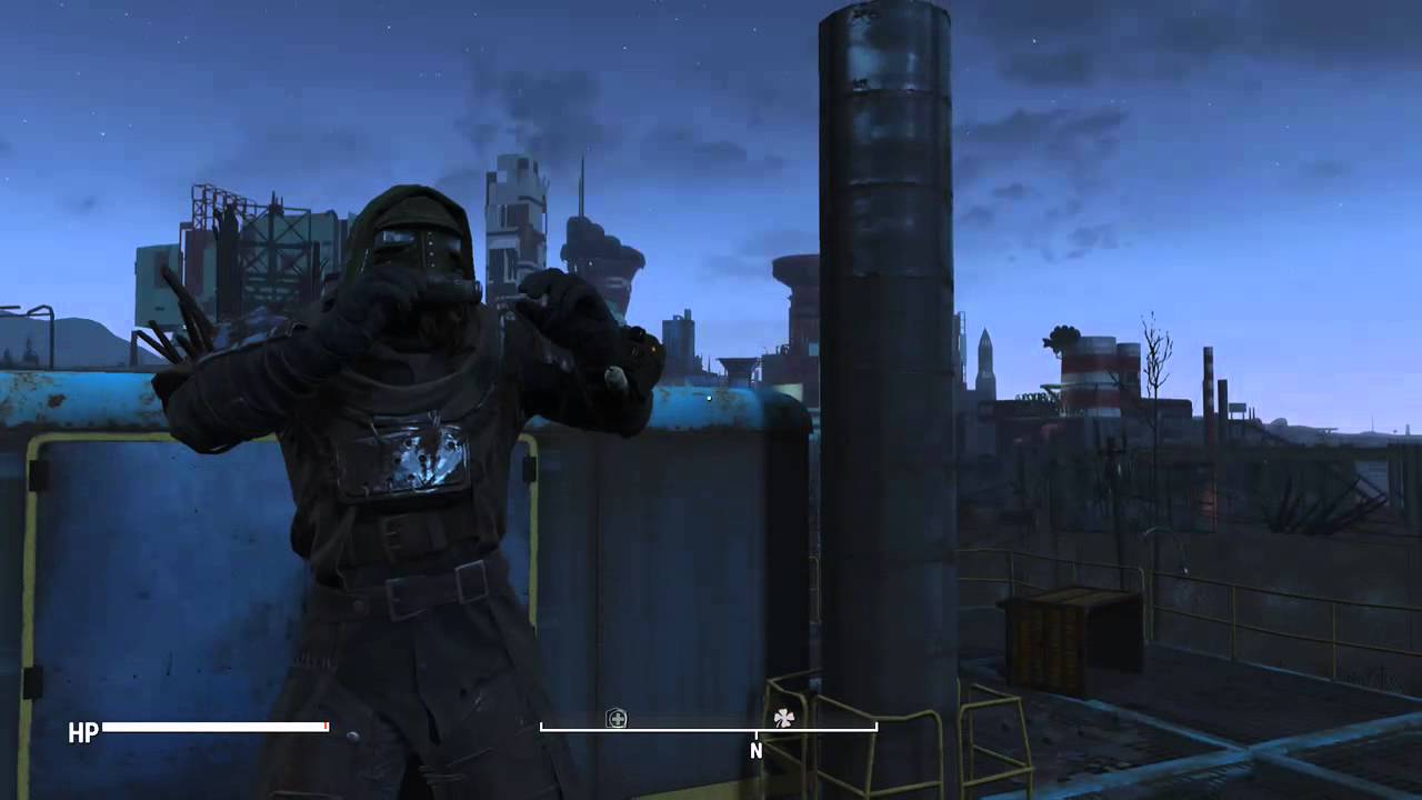 Fallout 4 Shoot The Moon Easter Egg (Aliens!?) - YouTube