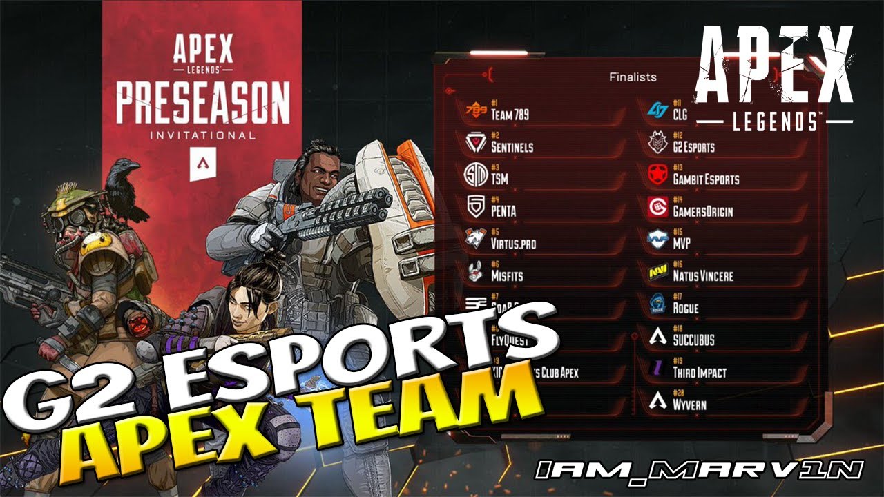 G2 ESPORTS Apex Team win fourth grand final game - Apex Legends ...
