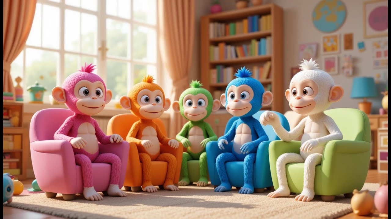 Five Little Monkey - YouTube