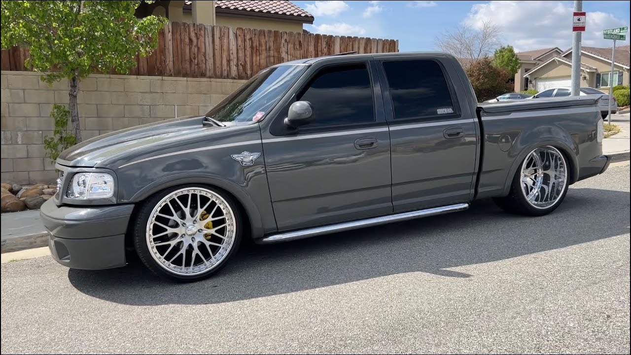 Build breakdown on og_661 ‘s Harley Davidson f150 on 24x15 intros - YouTube