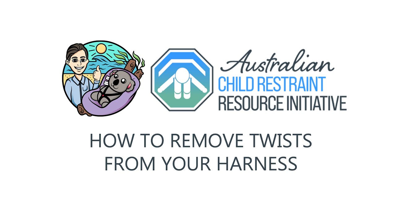 How to remove twists from your harness - YouTube