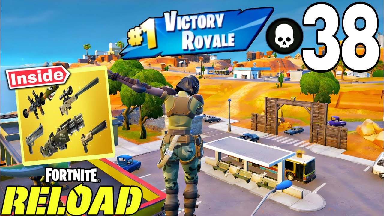 38 Elimination Fortnite Reload l Zerobuild Mouse & Keyboard - YouTube