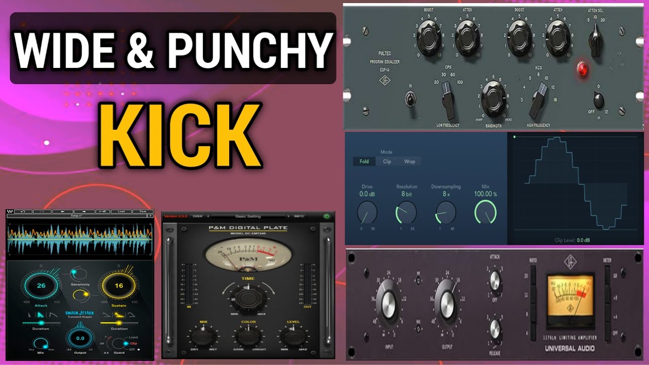 How To Mix WIDE & PUNCHY Kick Drum - YouTube