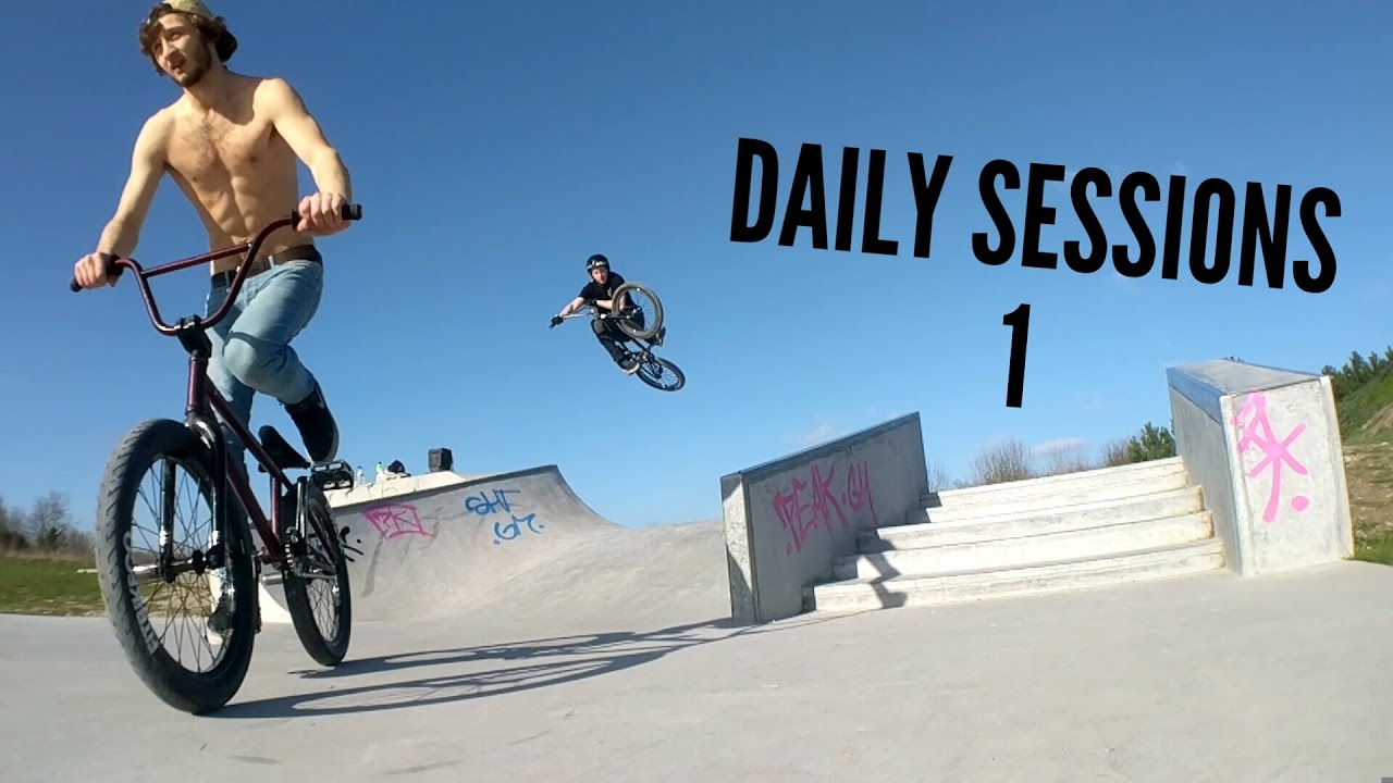 (BMX) DAILY SESSIONS 1 | WITH JAKE PIKE! - YouTube