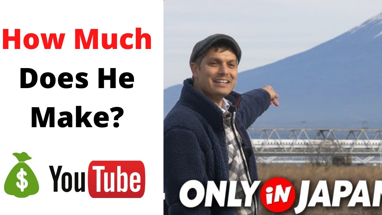 How Much Does ONLY in JAPAN John Daub Make on youtube - YouTube