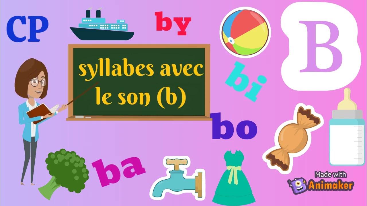 Lecture "La lettre b": découvrons ensemble le son [b] - YouTube