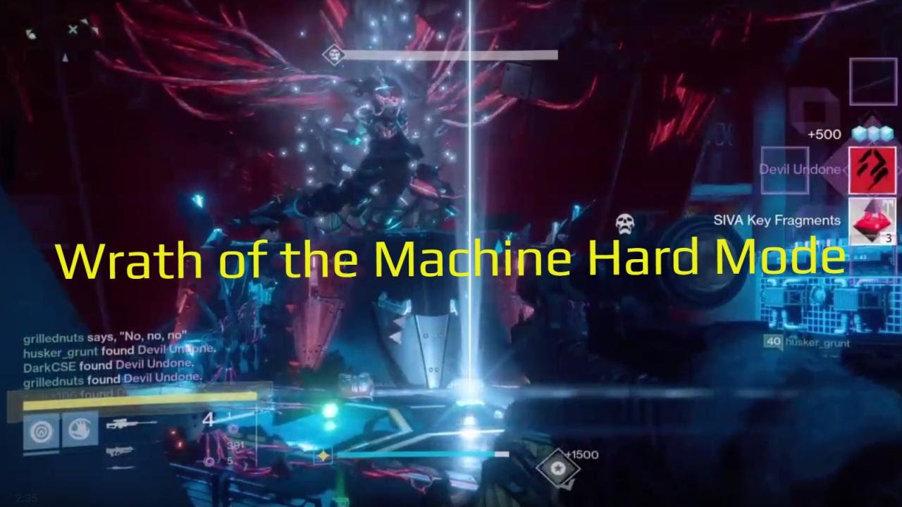 EASY Wrath of the Machine Heroic mode completion start to finish. - YouTube