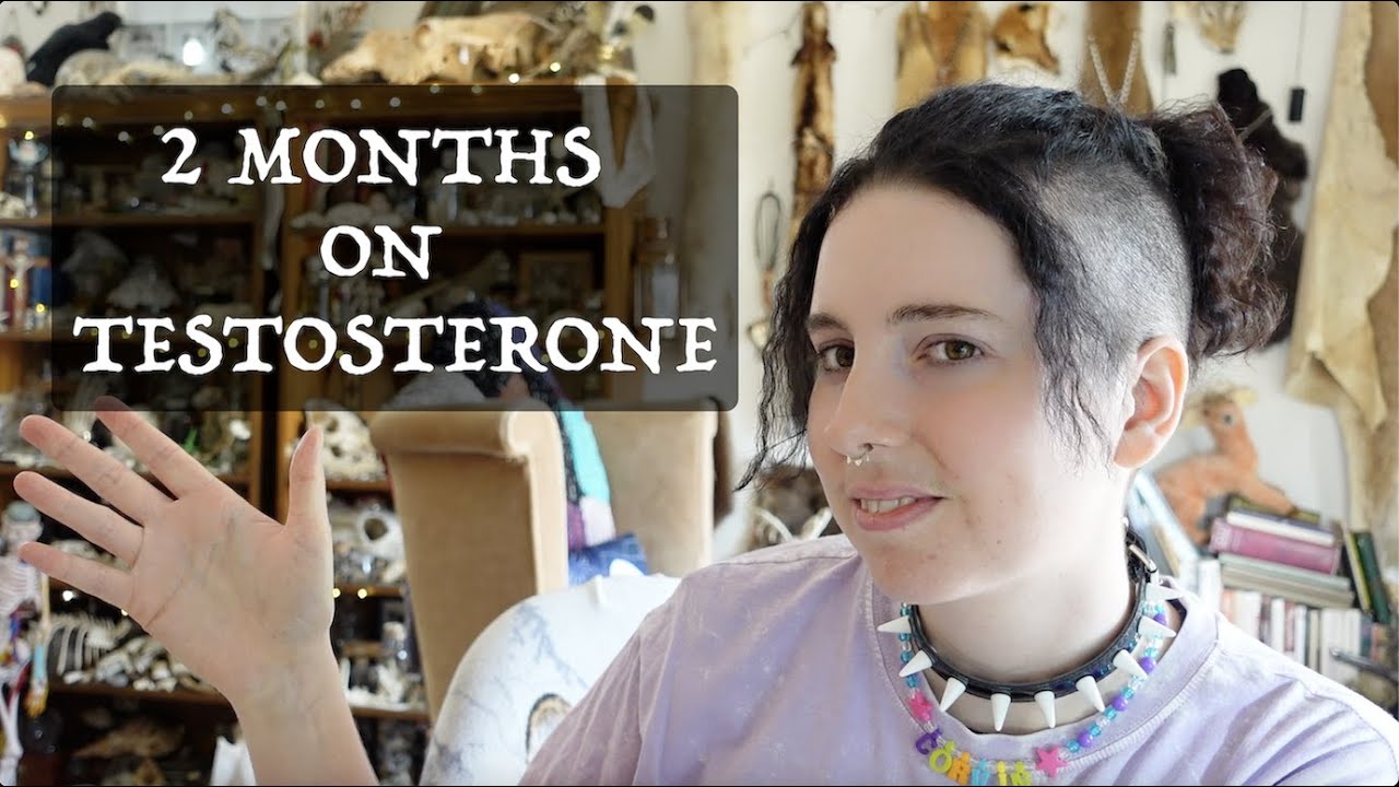 2 Months On Testosterone | Non-Binary Transition - YouTube