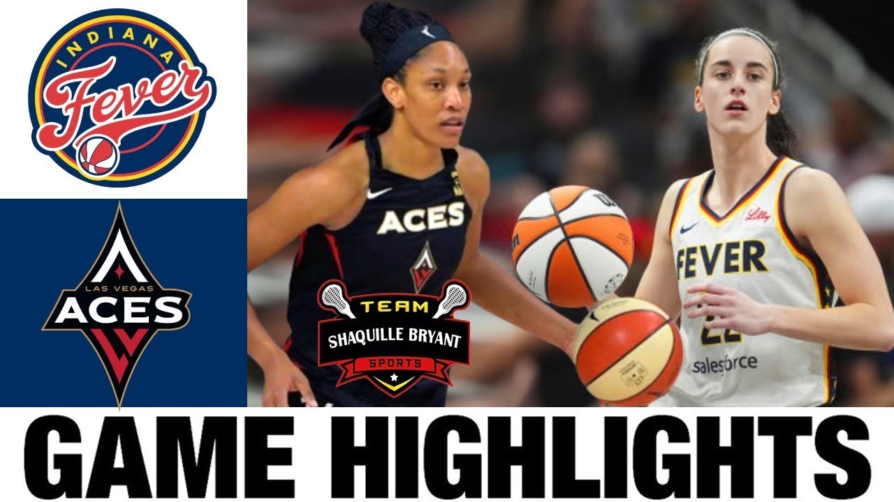 Aja wilson shows dorminance against Caitlin Clark in Aces debut against ...