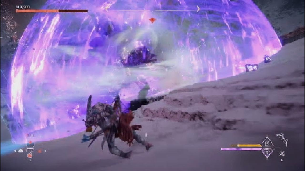 Horizon Forbidden West - Rare slaughterspine animation - YouTube