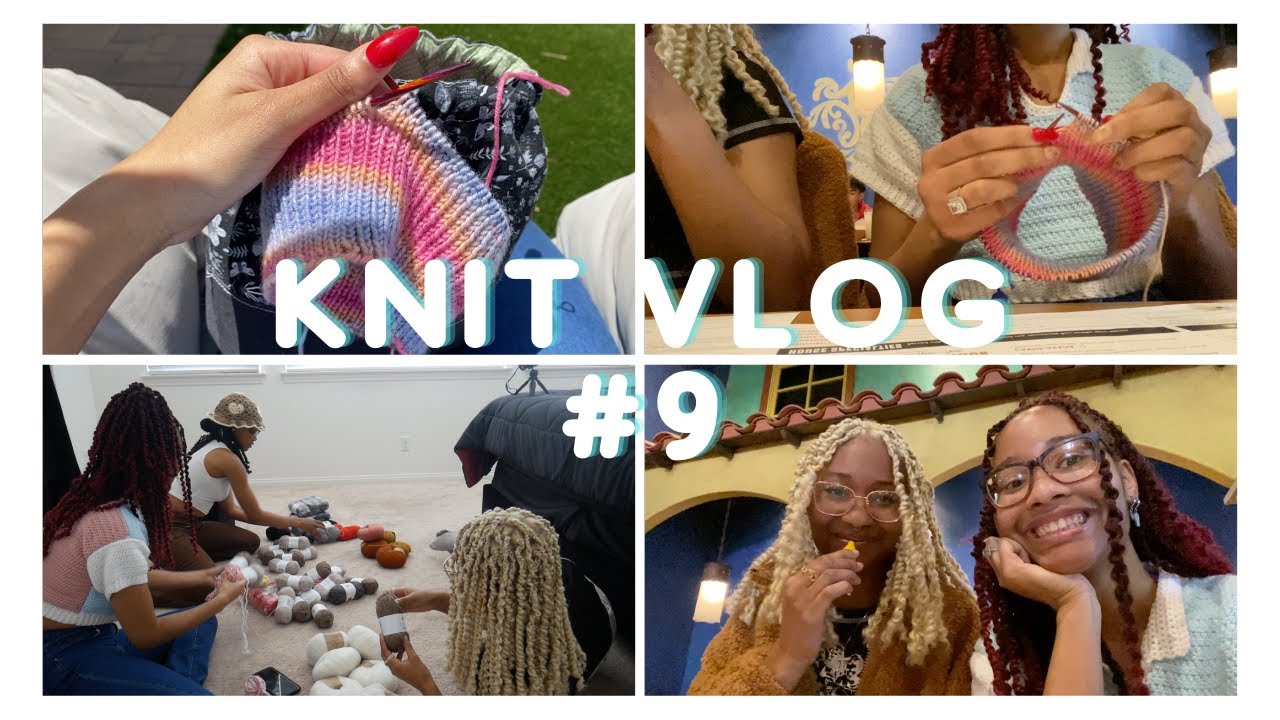 Knitting At A Restaurant On Mother's Day + May Yarn Destashing | Knit ...