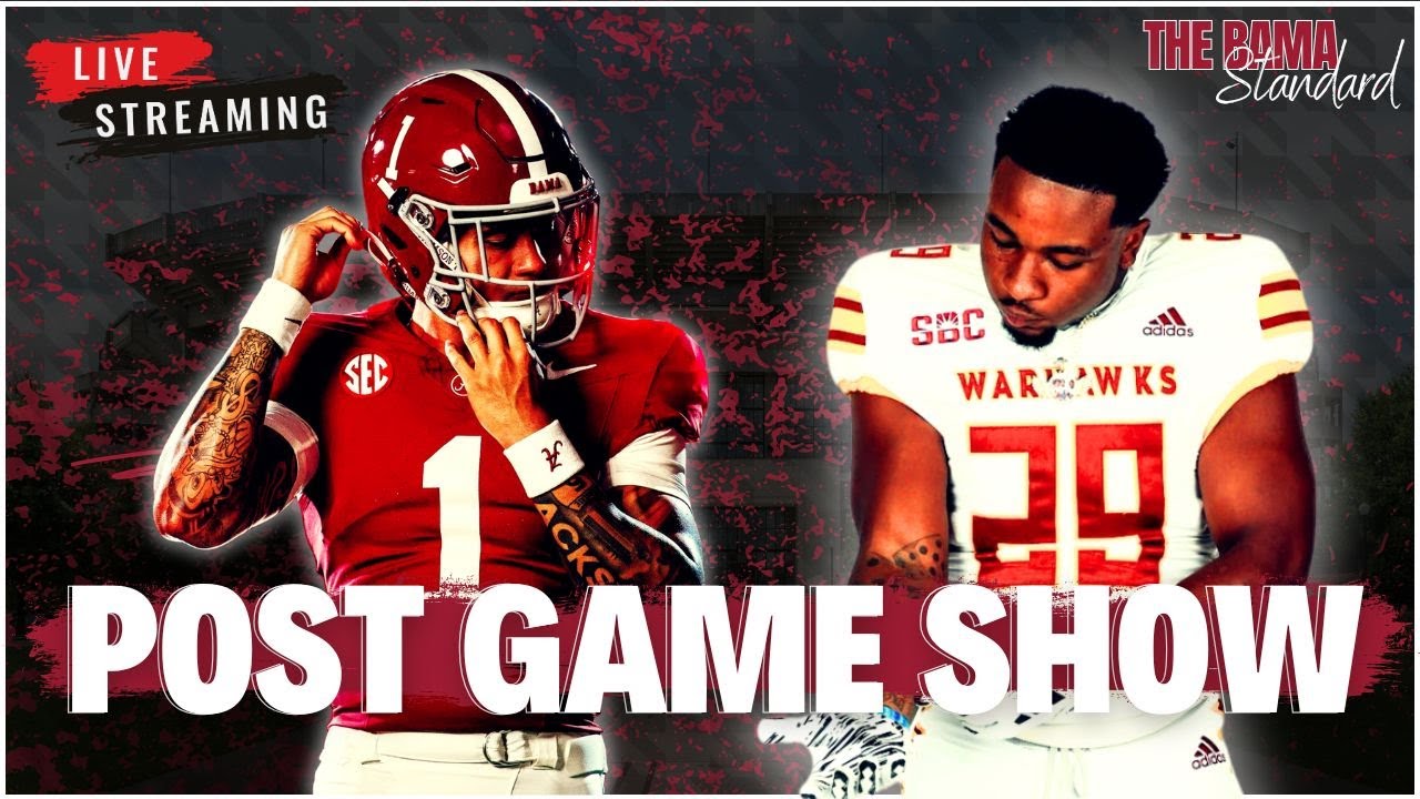 LIVE: Alabama vs Louisiana Monroe | Post Game Show & Instant Reaction ...