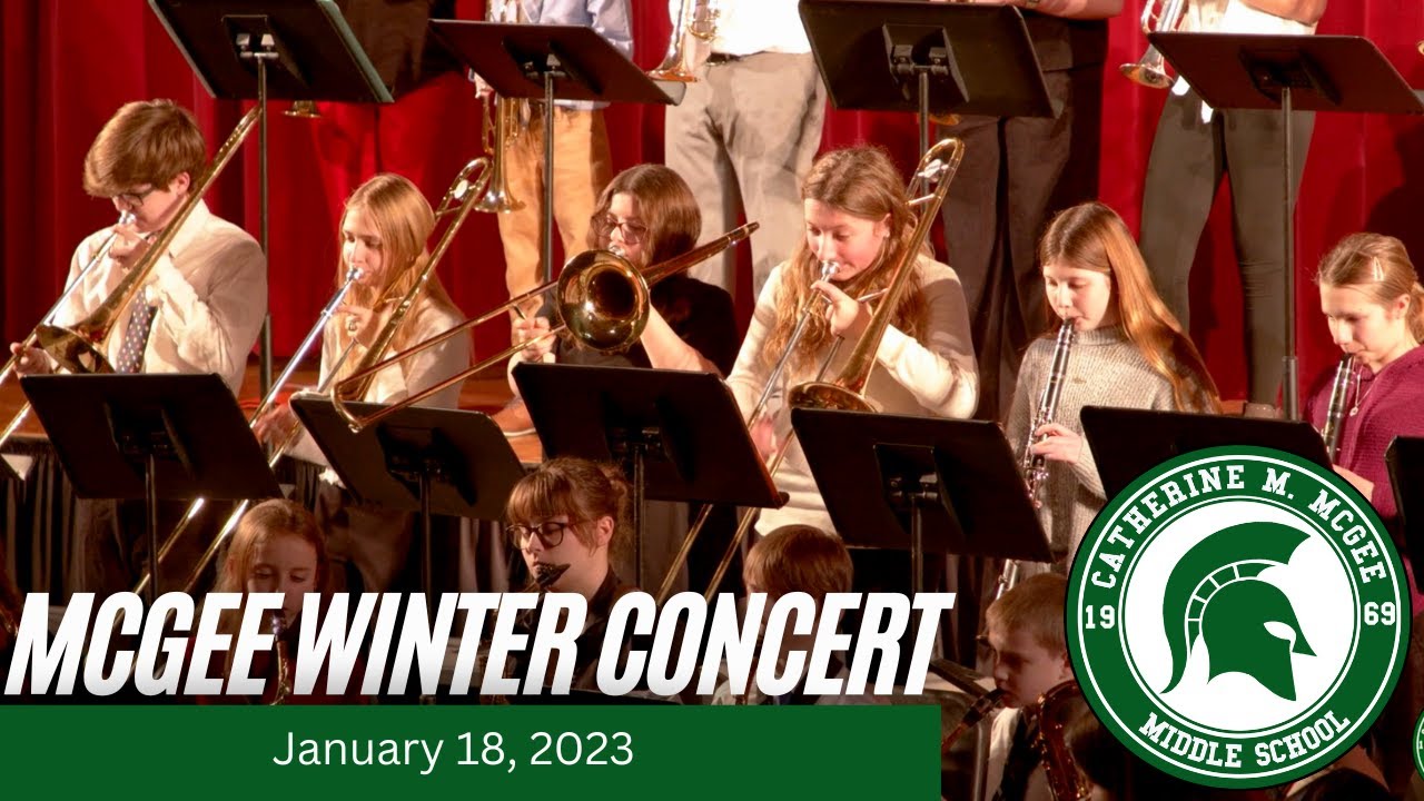 McGee Winter Concert 2023 - YouTube
