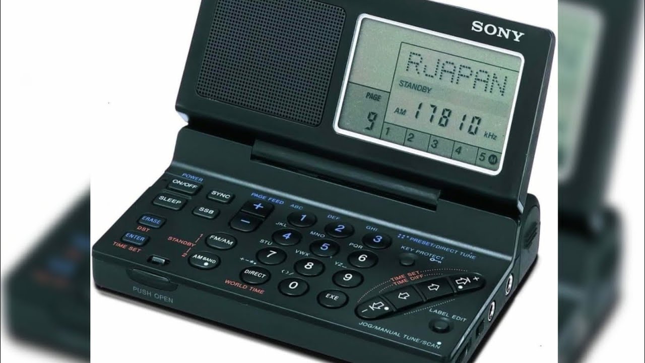 SONY ICF-SW100 - YouTube