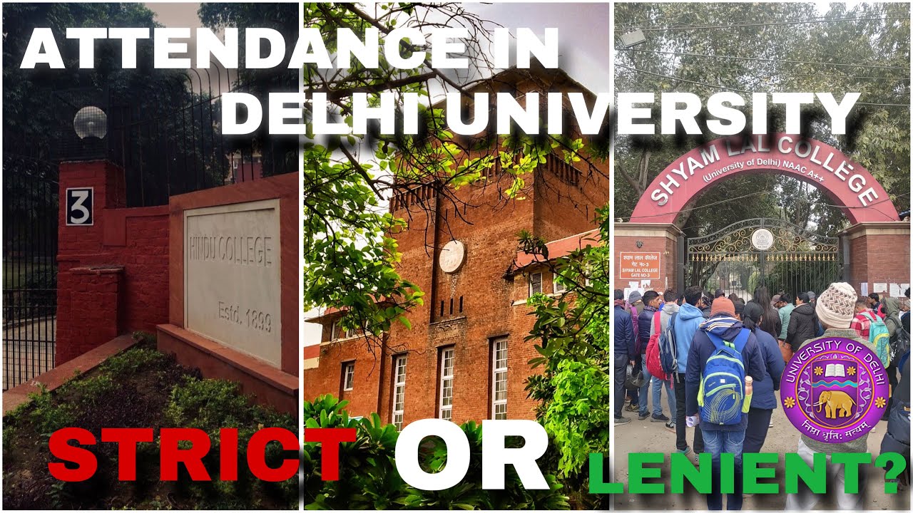Delhi University Attendance Regular Classes Or Flexible Youtube 2935