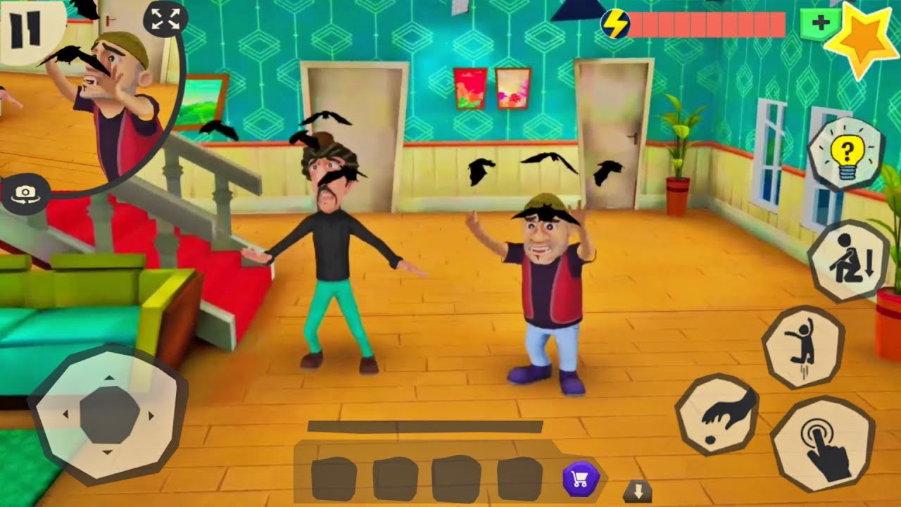 Scary Robber Home Clash New Update New Prank Curve of the Cave ...