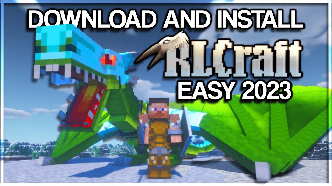 How to Download and Install RLCRAFT In 2023 - The Easiest Way - YouTube