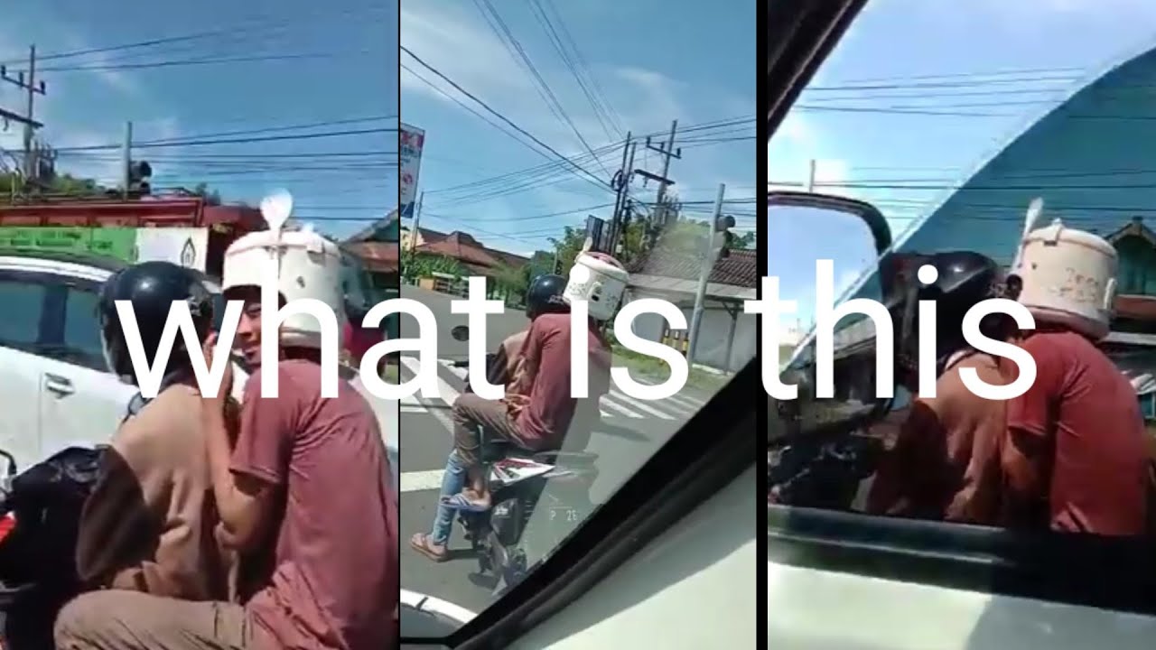 Rice cooker helmet, Corona helmet same to same🖕🥰🥰🥰🥰 - YouTube