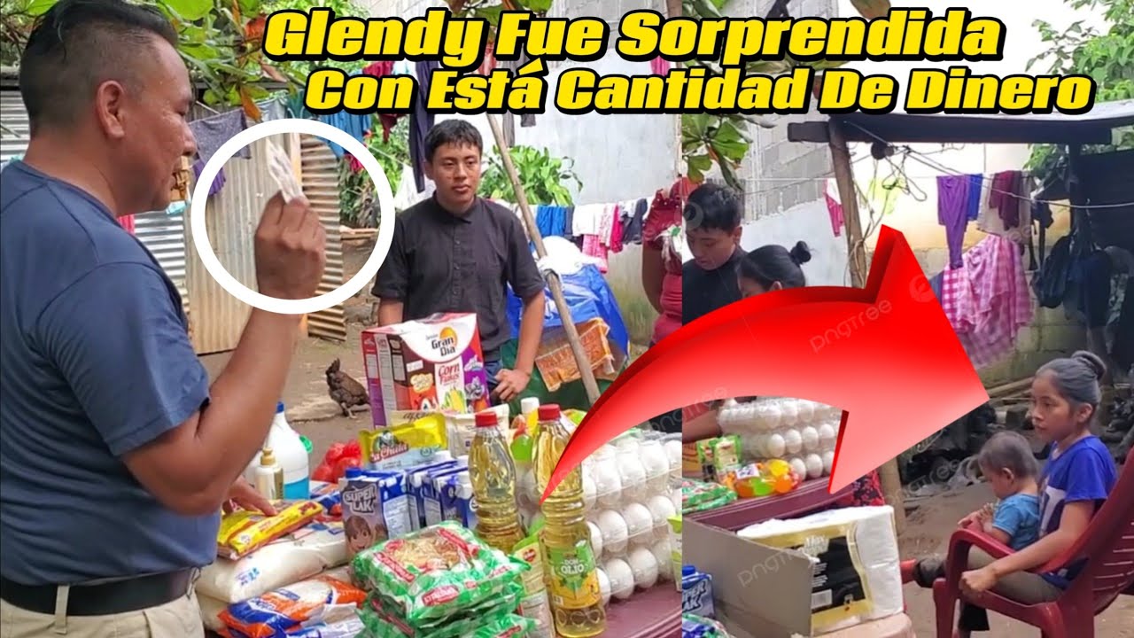 Glendy recibe dinero en efectivo como regalo de cumpleaños, Véan su ...