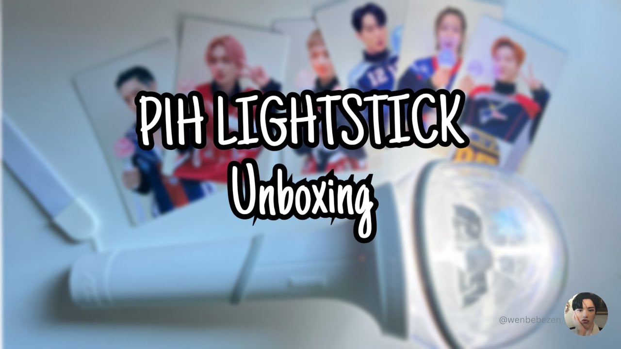 unboxing: P1Harmony Official lightstick - YouTube
