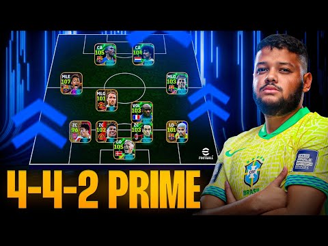 Montei uma formação 442 MUITO INSANA no Efootball Mobile