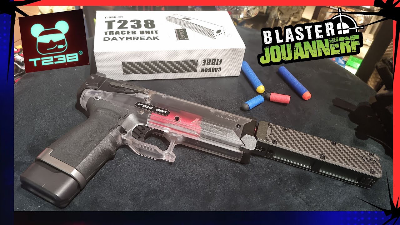 [REVUE] SILENCIEUX T238 DAYBREAK Chrony & Tracer RGB POUR BLASTER # ...