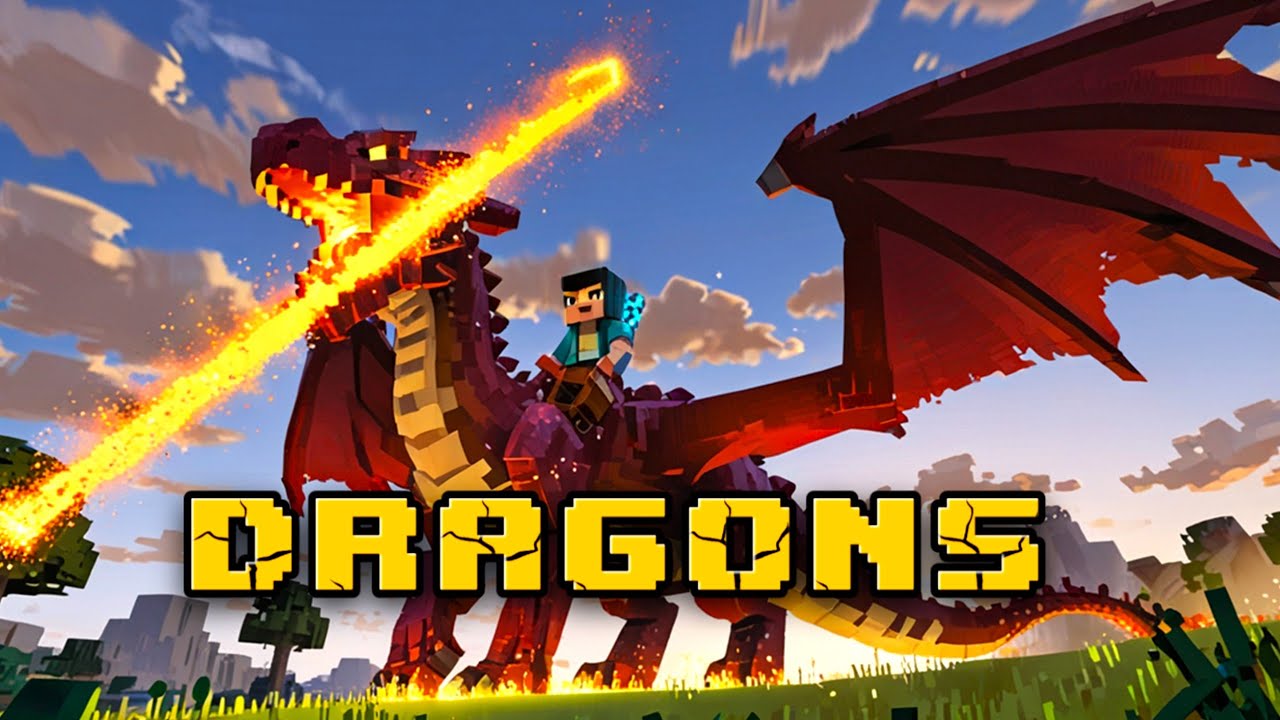 🐉 Master the Skies with Serpent’s Aegis Dragons in Minecraft! 🚀 - YouTube