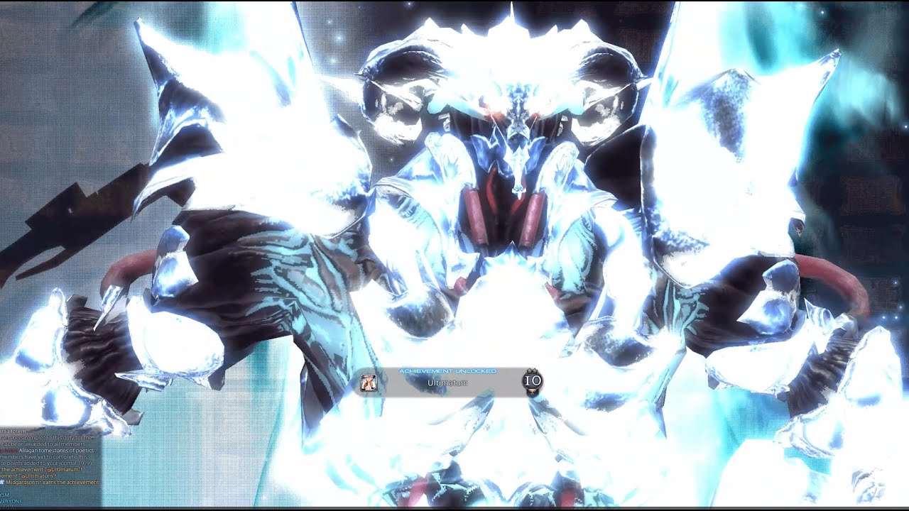 FFXIV UWU (Weapon's Refrain Ultimate) first clear | Main Tank WAR - YouTube