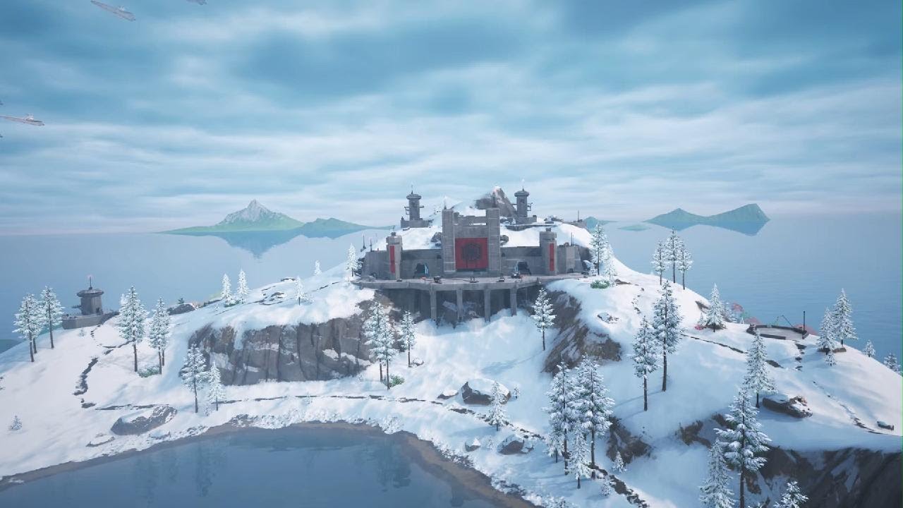 Fortnite Chapter 6: Galactic battle, First order base flythrough - YouTube