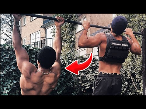 How I Grew A HUGE Back With 2 Exercises (calisthenics)
