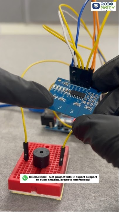 DIY Piano Using Touch sensor #diyrobotics #scienceproject #arduinoprojects #touchsensor # ...